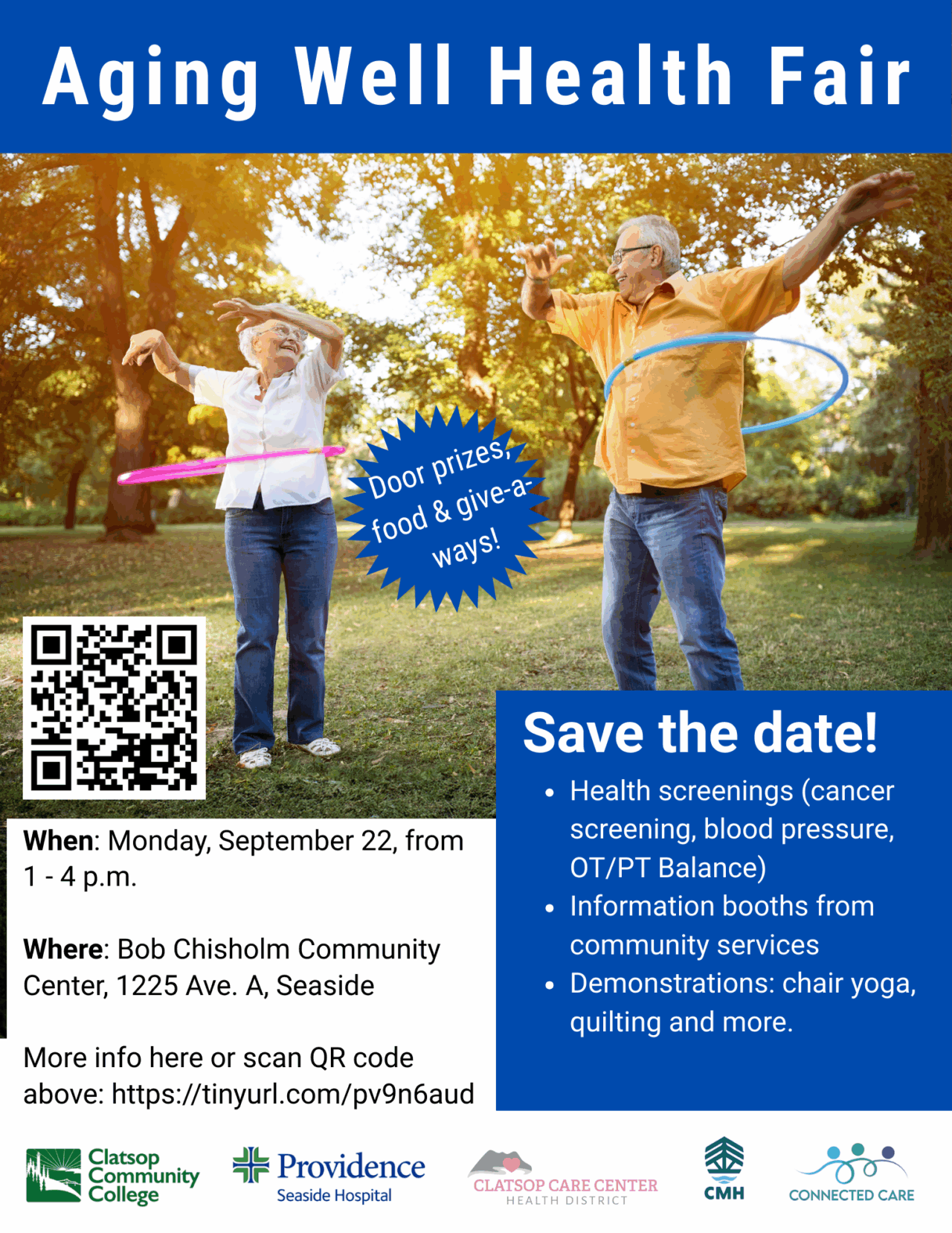 Aging Well Health Fair - Clatsop Care Center Health District